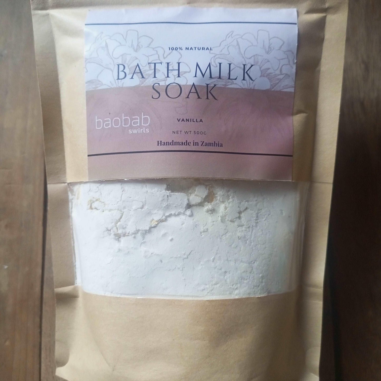 Luxurious Bath Milk Soak | Soften and Nourish Your Skin" – Baobab Swirls